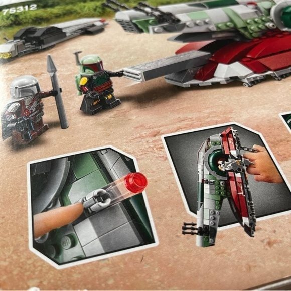 Lego | Toys | Lego Star Wars 7532 Boba Fetts Starship Disney Building ...